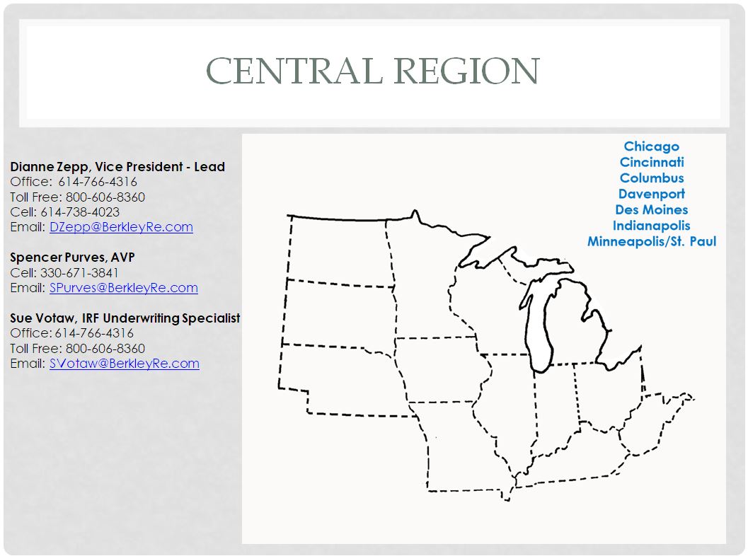 Meet Our Casualty Facultative Team - Berkley Re Solutions